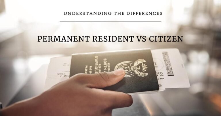 The difference between a permanent resident and a citizen - Migration ...